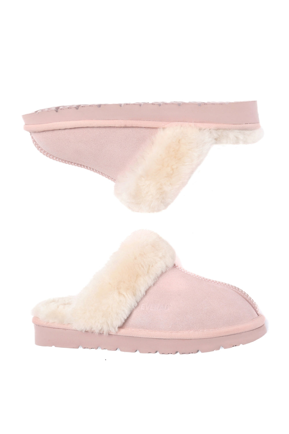 EVER AU Raven Slippers-Pink
